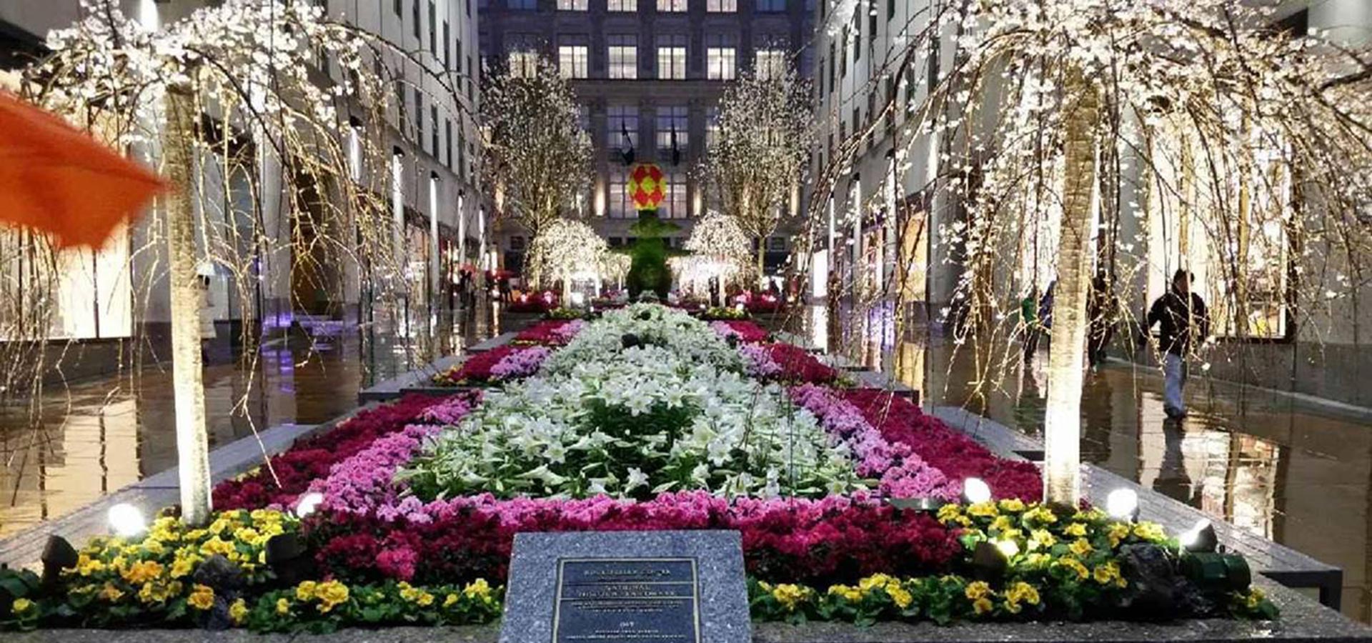 Rockefeller Center Channel Gardens - Estrin Zirkman Sales